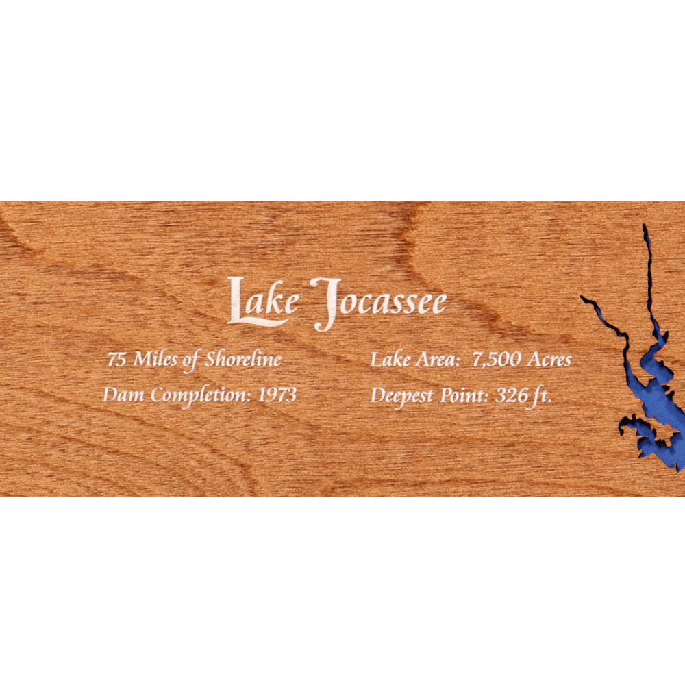 Lake Jocassee Lake Keowee Lake Hartwell South Carolina And Georgia Custom Crafted Silhouettes
