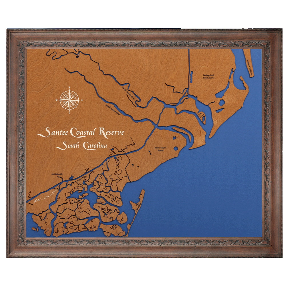 Santee River Map